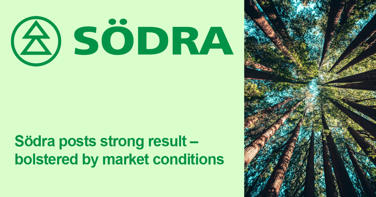 Södra posts strong result – bolstered by market conditions