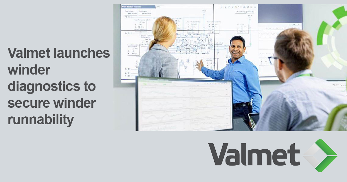 Valmet launches winder diagnostics to secure winder runnability