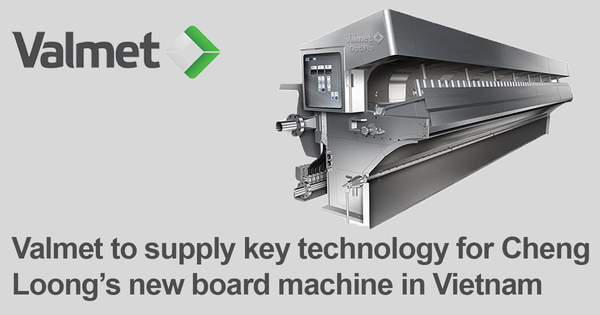 Valmet to supply key technology for Cheng Loong’s new board machine in ...