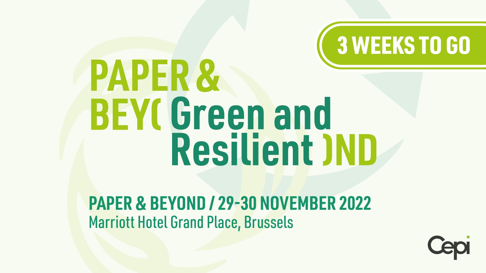 Cepi – Paper & beyond 2022. Green and resilient