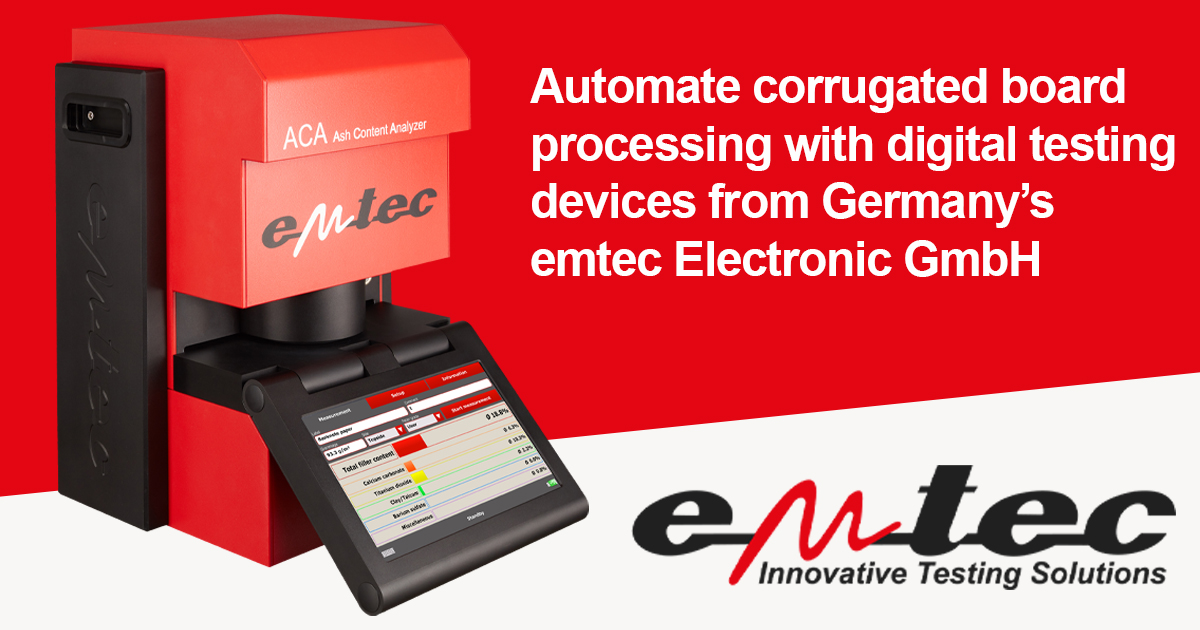 Automate corrugated board processing with digital testing devices from ...