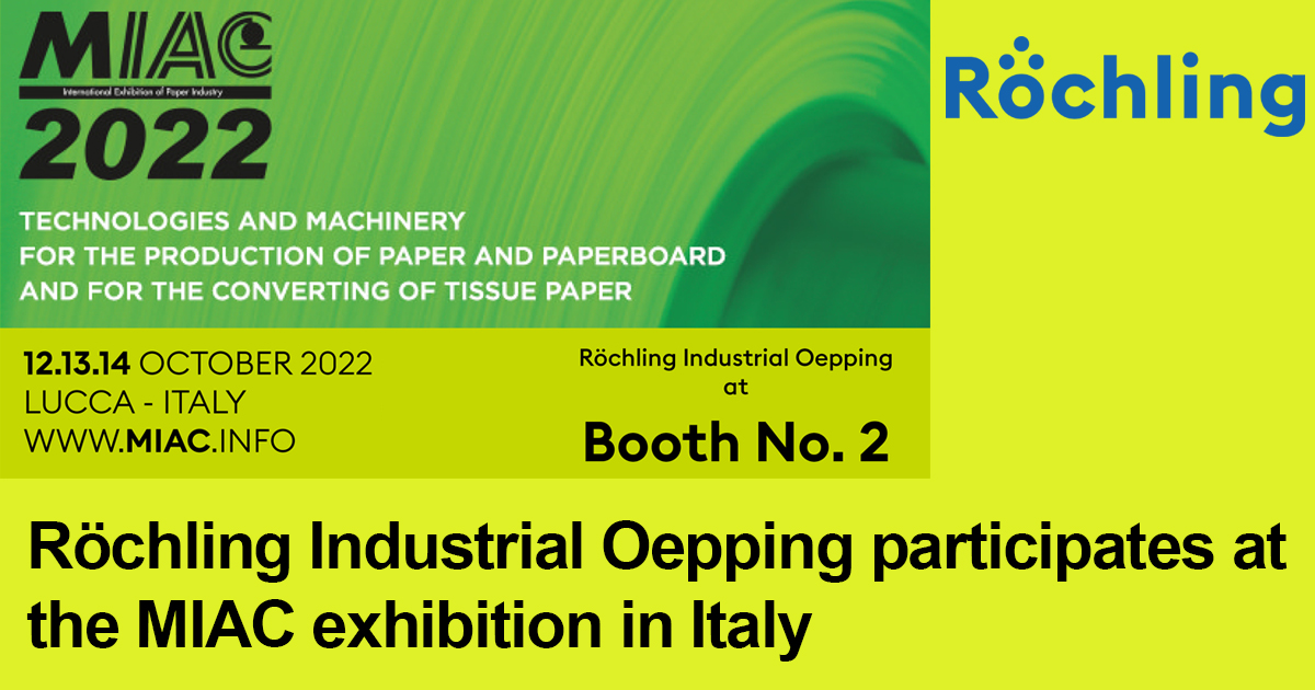 Röchling Industrial Oepping participates at the MIAC exhibition in Italy