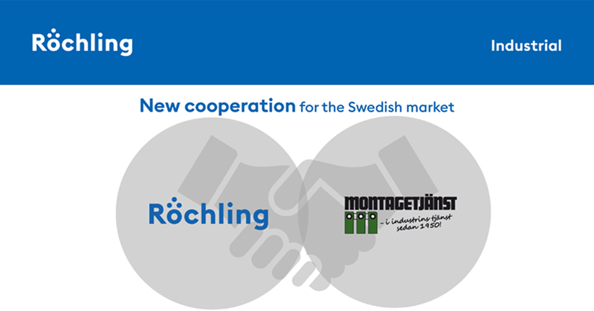 New cooperation between Röchling Industrial Oepping and Montagetjänst