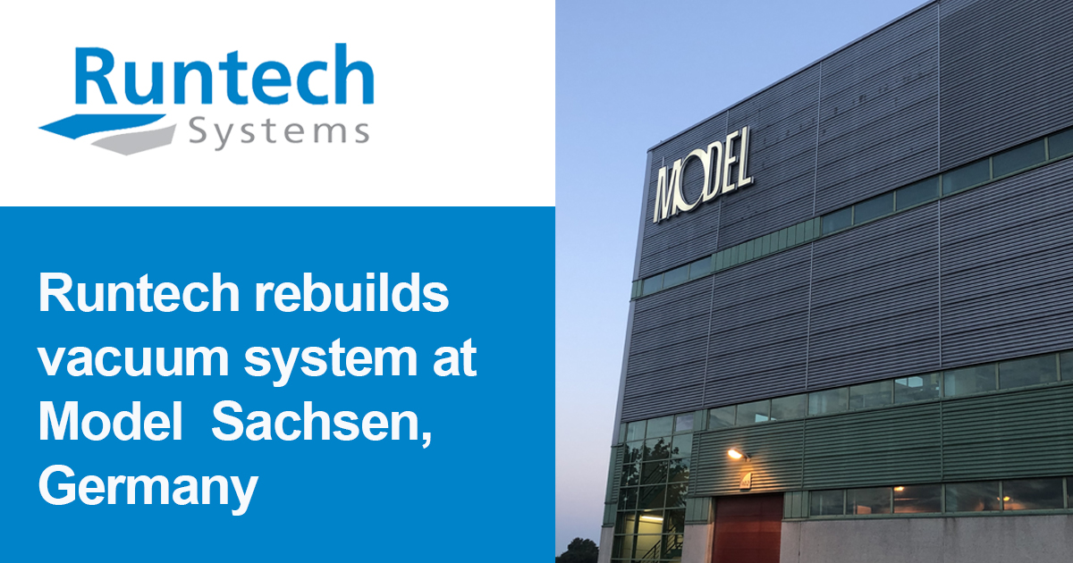 Runtech rebuilds vacuum system at Model Sachsen, Germany