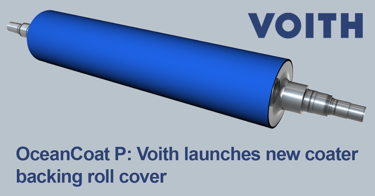 OceanCoat P: Voith launches new coater backing roll cover