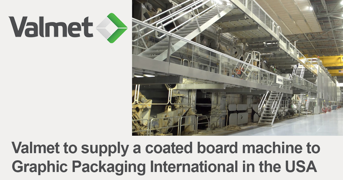 Valmet to supply a coated board machine to Graphic Packaging ...