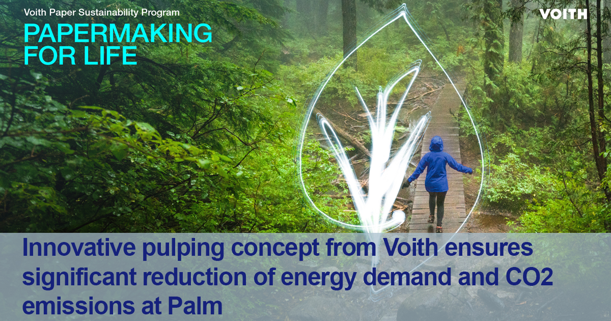 Innovative pulping concept from Voith ensures significant reduction of ...