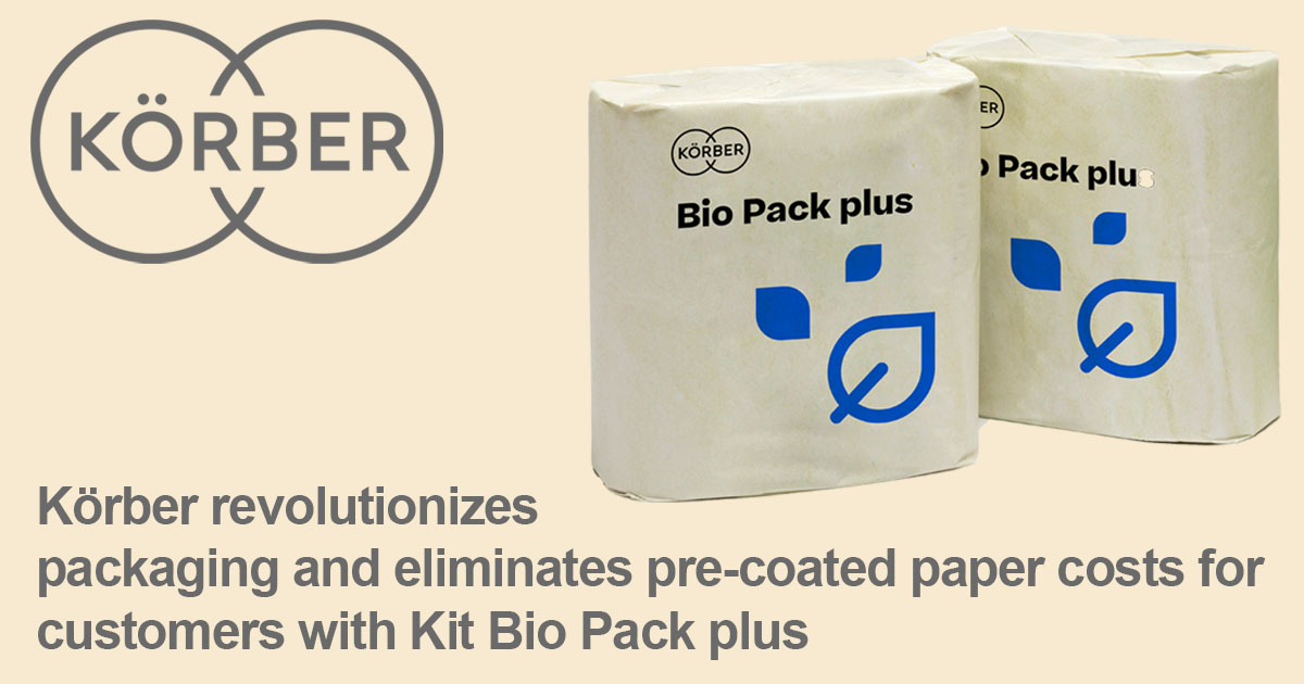 Körber revolutionizes packaging and eliminates pre-coated paper costs ...
