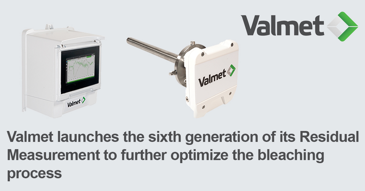 Valmet launches the sixth generation of its Residual Measurement