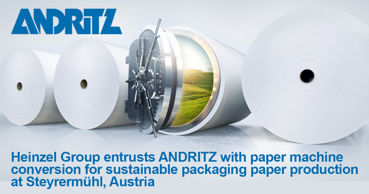 Heinzel Group entrusts ANDRITZ with paper machine conversion