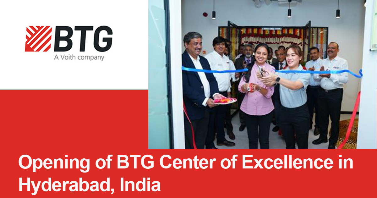 Opening of BTG Center of Excellence in Hyderabad, India