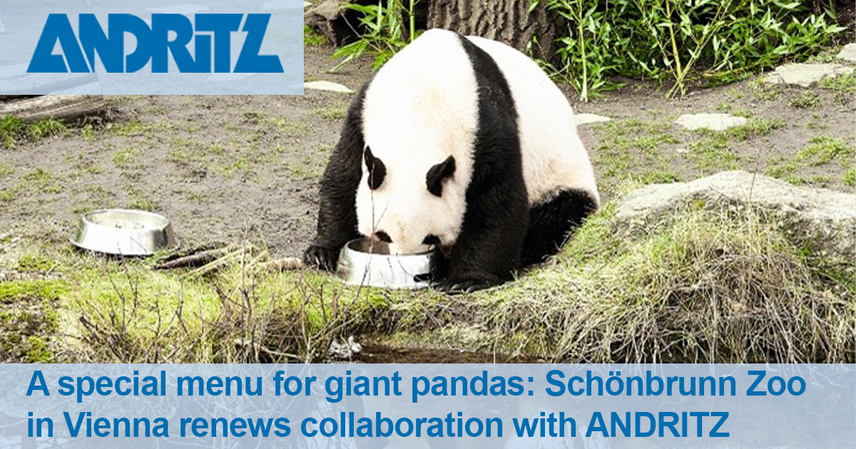 ANDRITZ goes Zoo! A special menu for giant Pandas