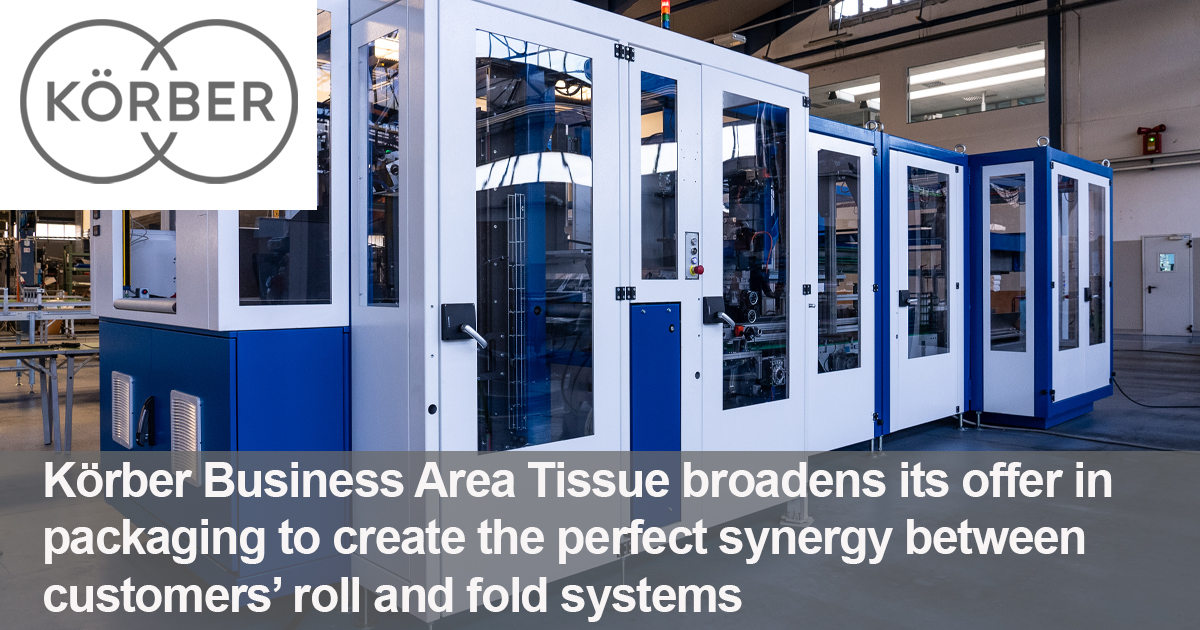 Körber Business Area Tissue broadens its offer in packaging
