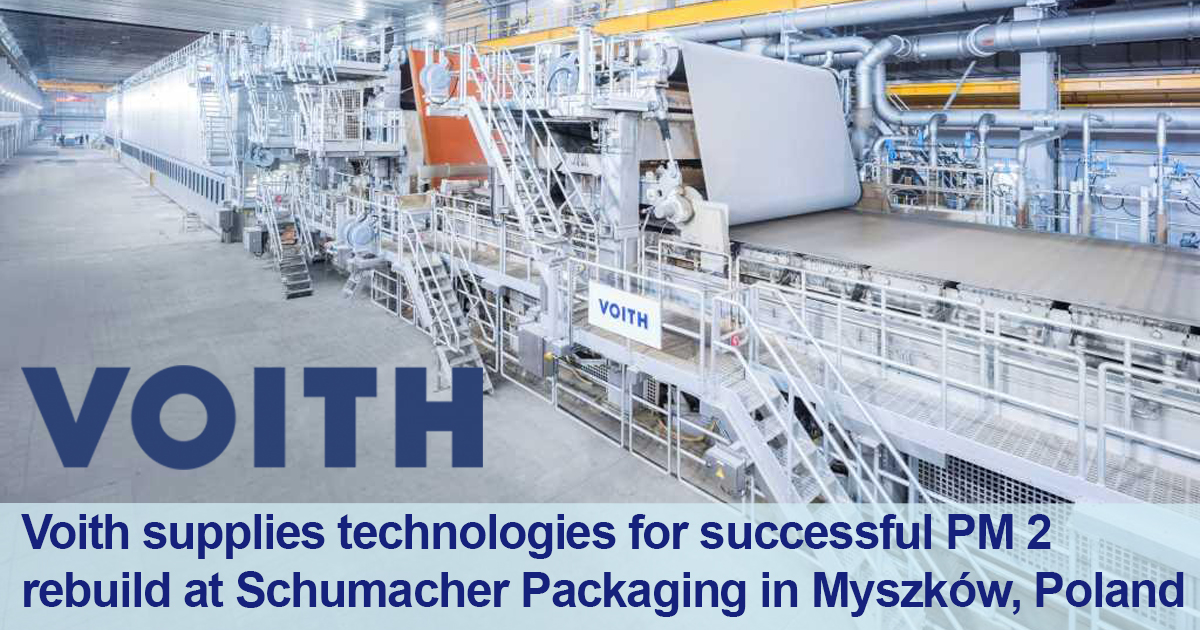 Voith supplies technologies for successful PM 2 rebuild at Schumacher ...