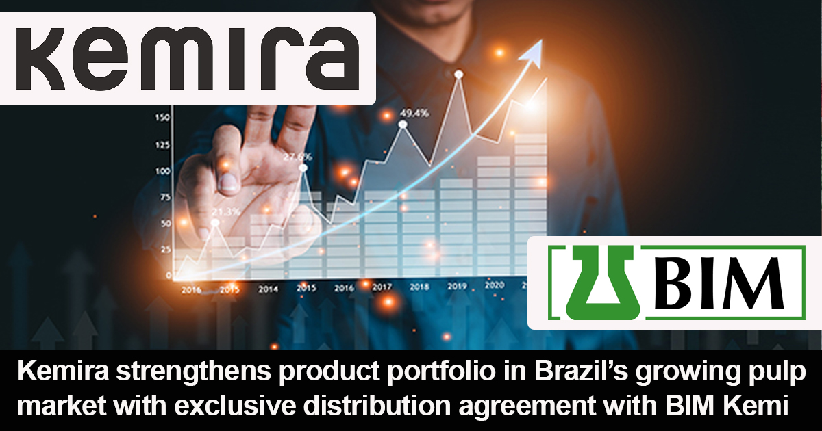 Kemira enters into exclusive distribution agreement with BIM Kemi