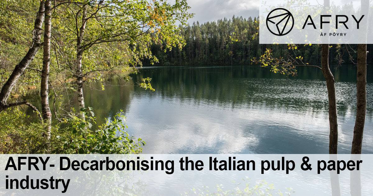 Decarbonising the Italian pulp & paper industry
