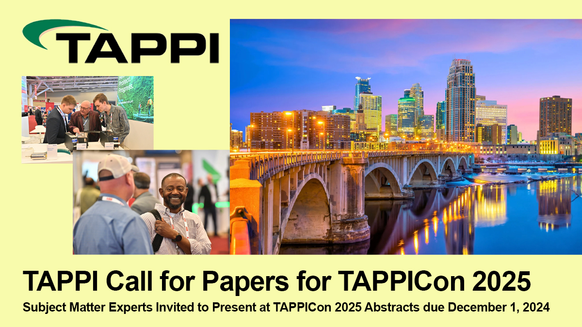 TAPPI Call for Papers for TAPPICon 2025