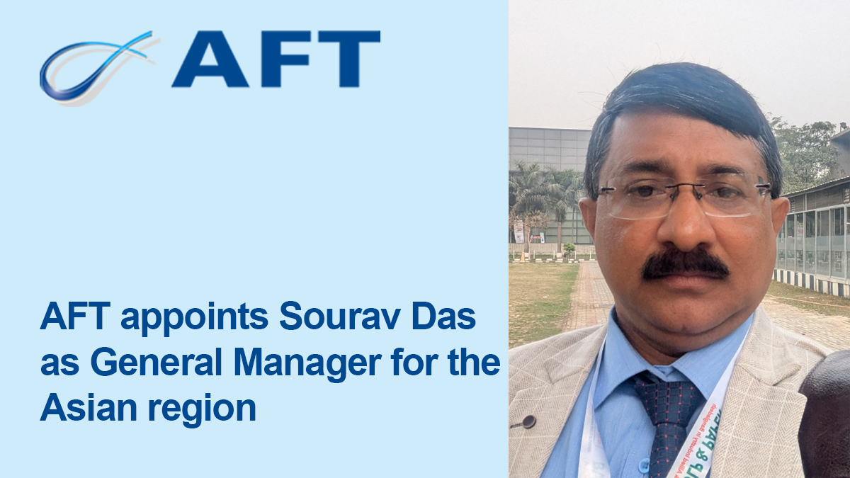 Sourav Das Appointed AFT General Manager in Asia