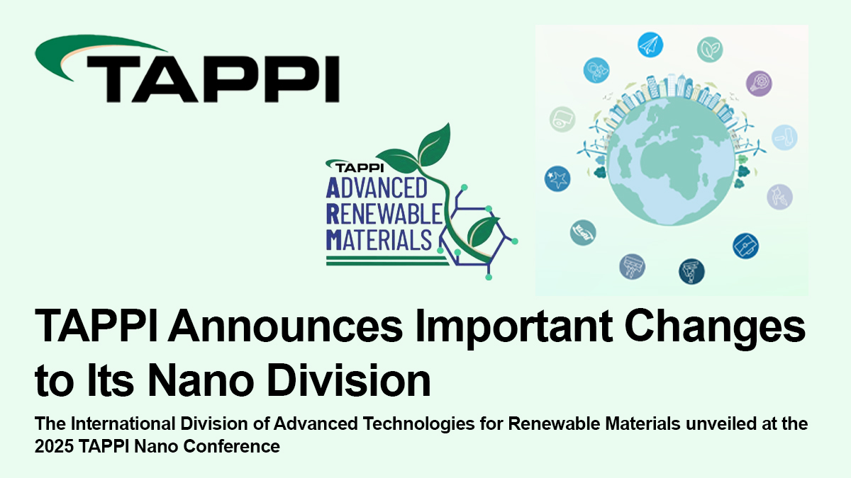 TAPPI Unveils ARM: Transforming Renewable Materials Focus