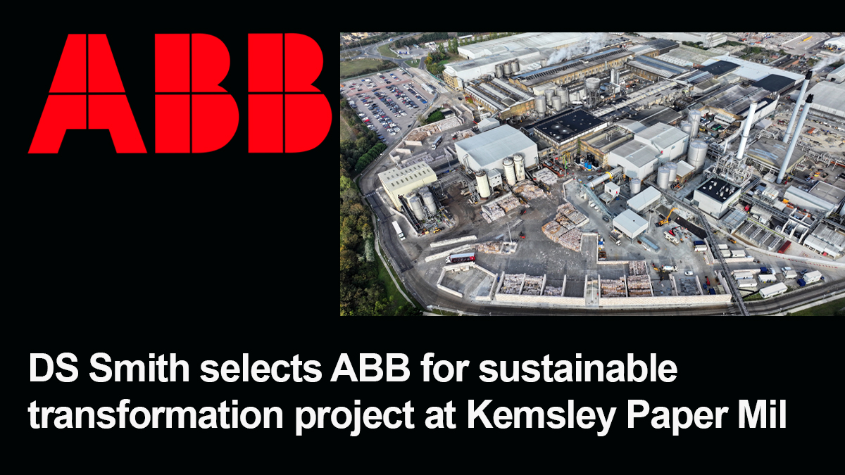 DS Smith selects ABB for sustainable transformation project at Kemsley ...