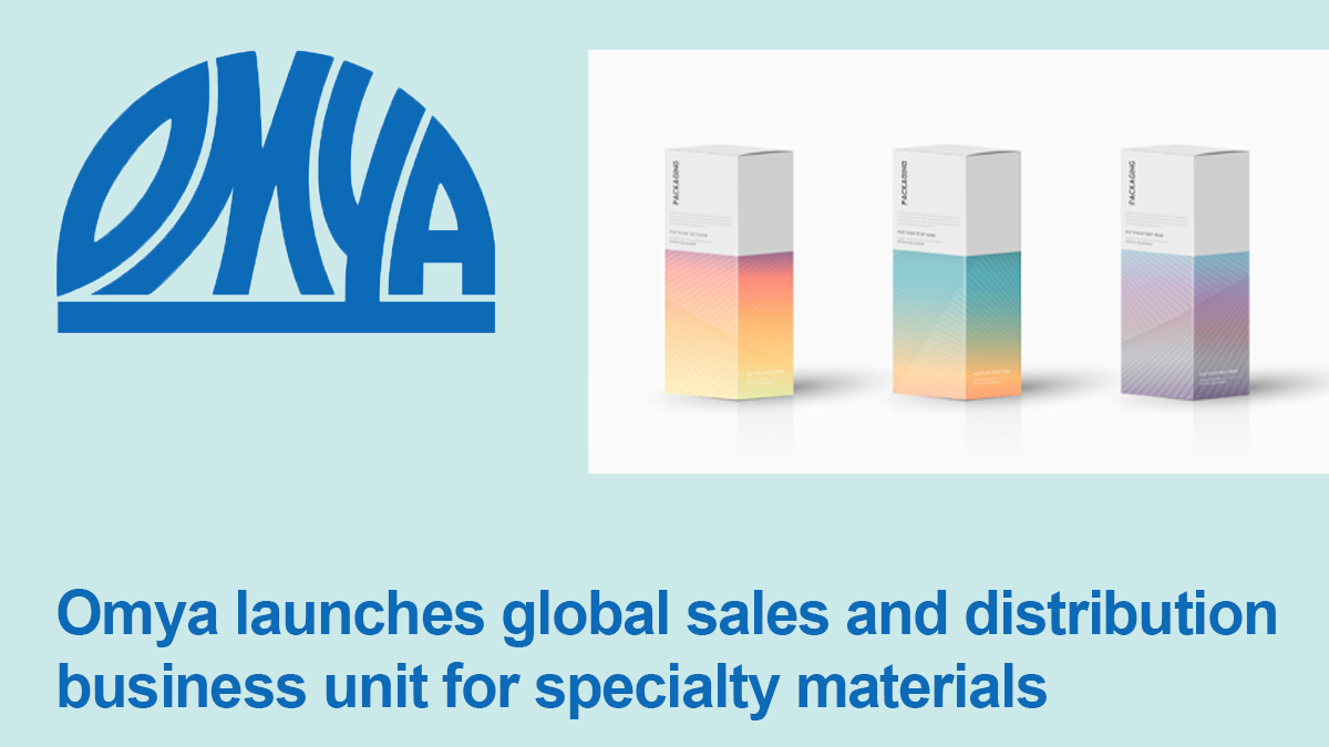 Omya Launches Specialty Materials Business Unit