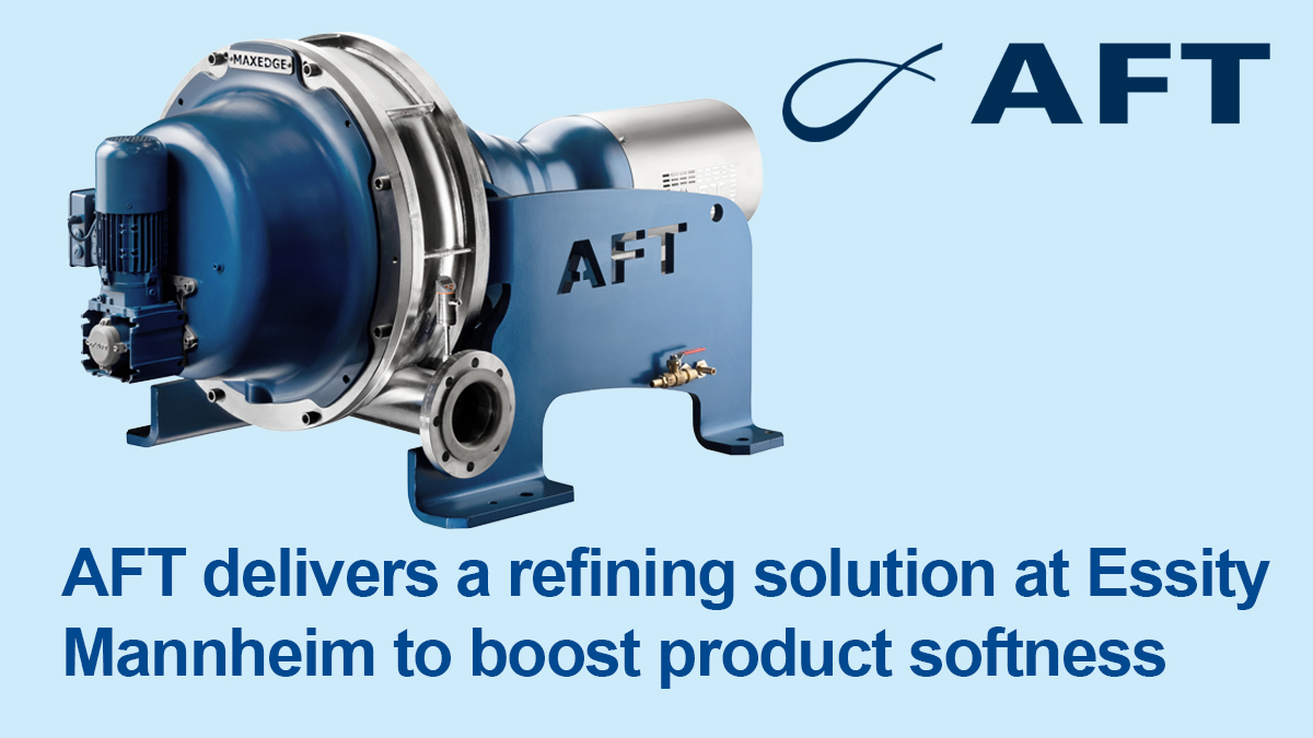 AFT Installs MaxEdge150 Refiner at Essity Mannheim