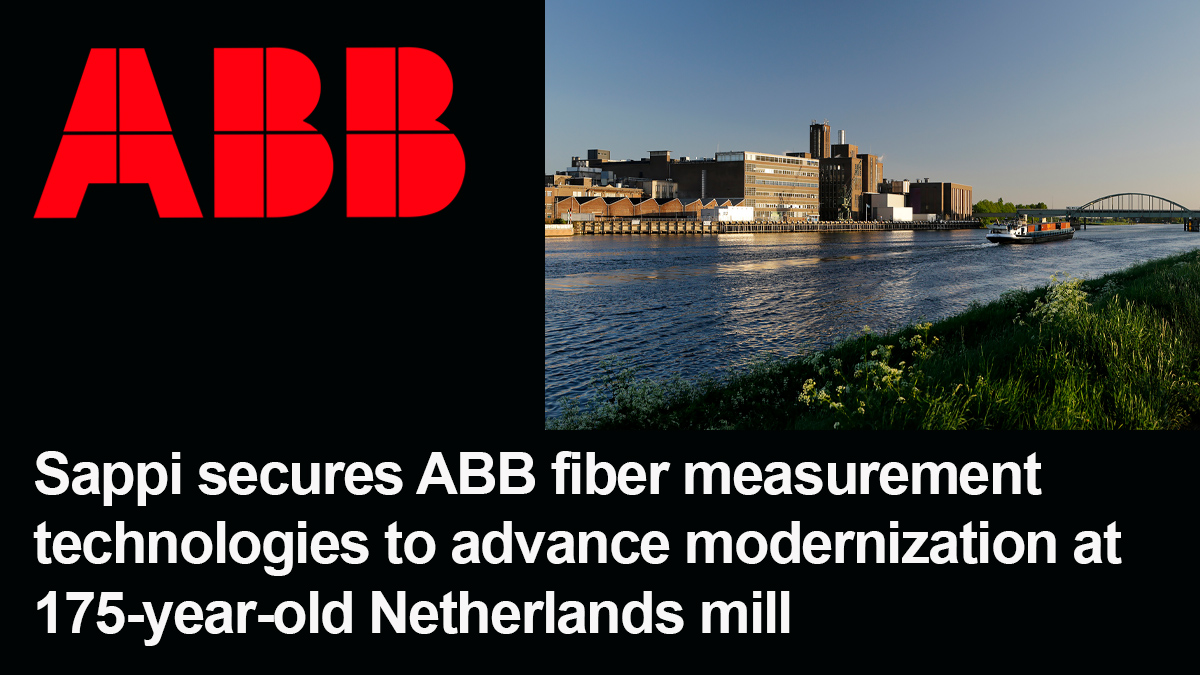 Sappi Modernizes Maastricht Mill with ABB Technology