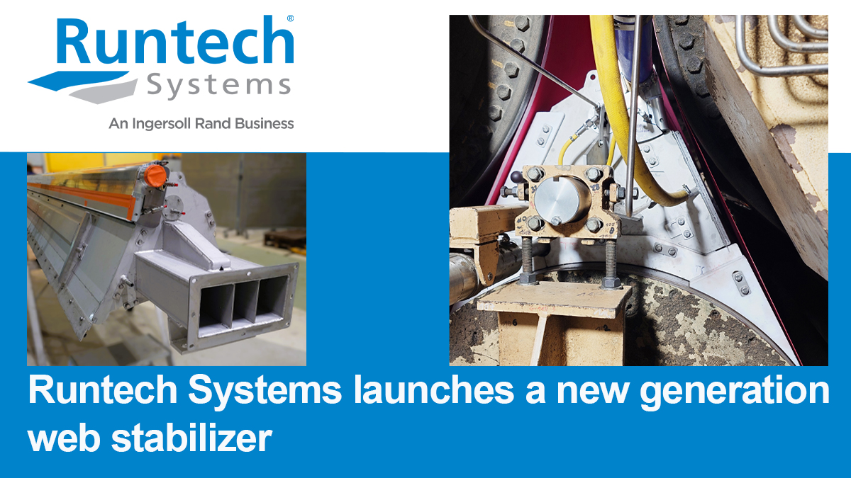 Runtech Systems launches a new generation web stabilizer